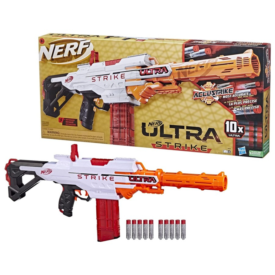 Jual NERF Ultra Strike Motorized Blaster Integrated Sight | Shopee ...