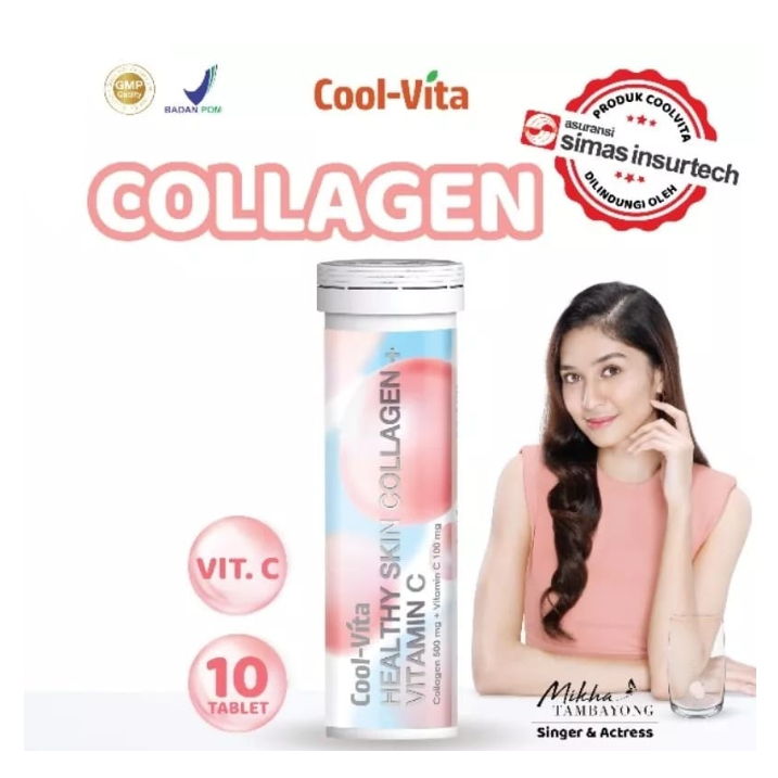 Jual COOLVITA HEALTHY SKIN COLLAGEN + VITAMIN C | Shopee Indonesia