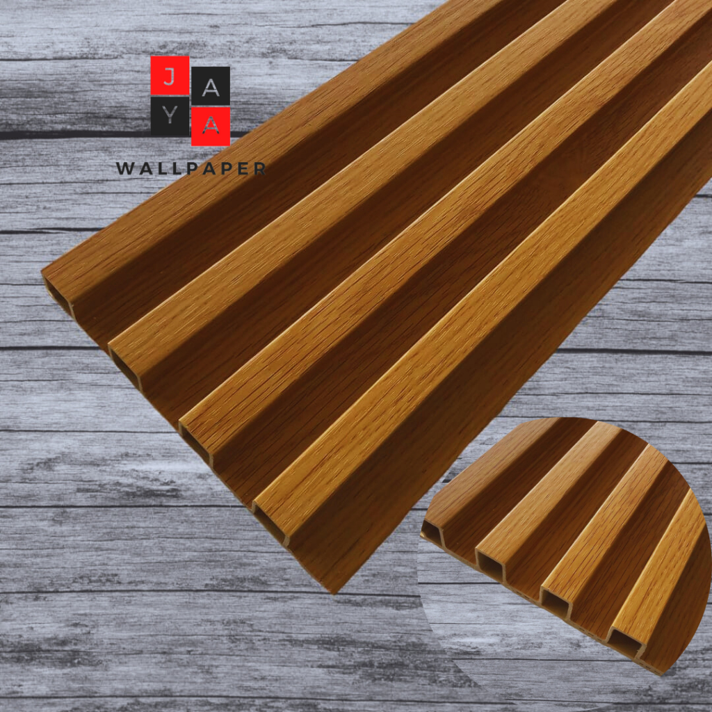 Jual WALLPANEL 3D WPC GOLDEN-SERIES FLUTED WOOD PANEL 2.9M | Shopee ...
