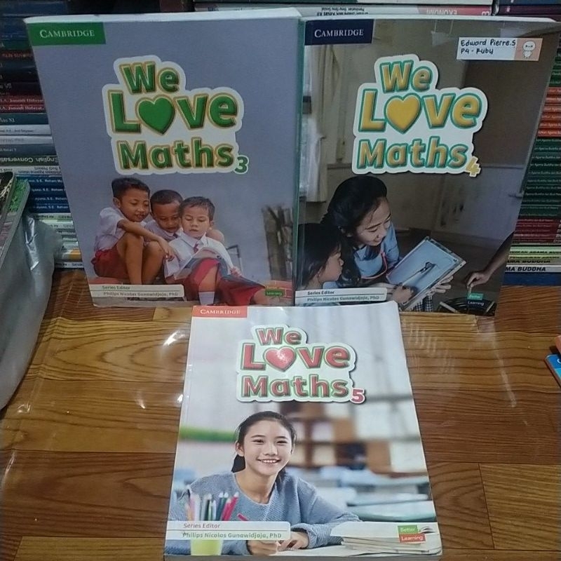 Jual Cambridge We Love Maths 1,2,3,4,5 | Shopee Indonesia