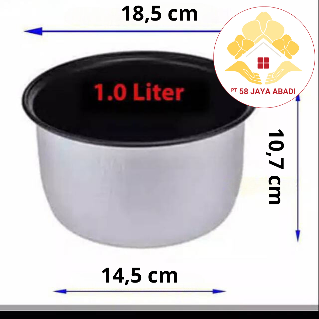 Jual [COD] Panci Rice Cooker Miyako 0,6 Liter , 1 Liter & 1,2 Liter ...