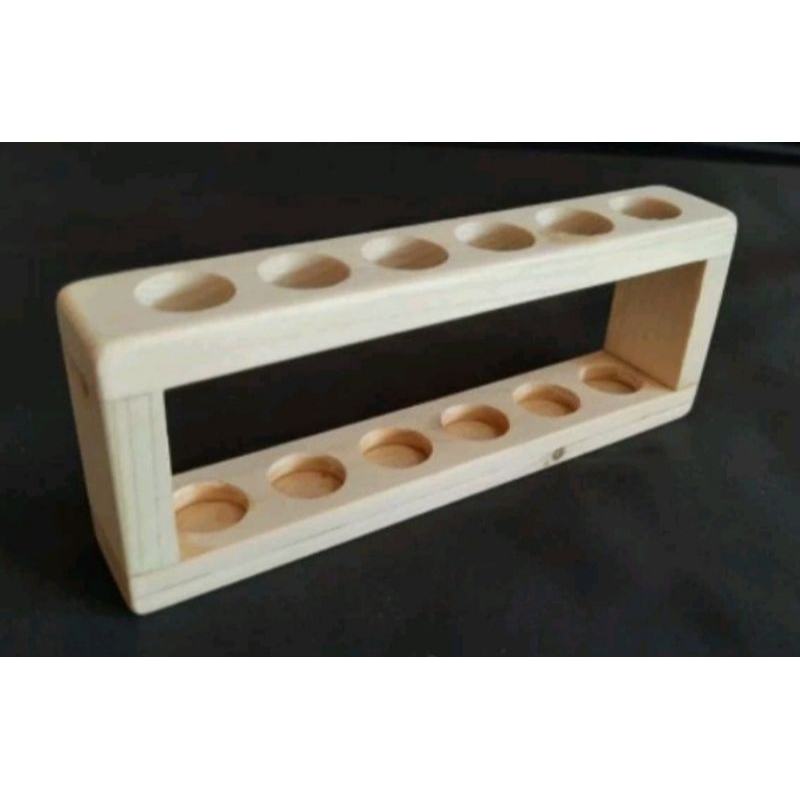 Jual RAK KAYU Tabung reaksi lab kimia sekolah | Shopee Indonesia