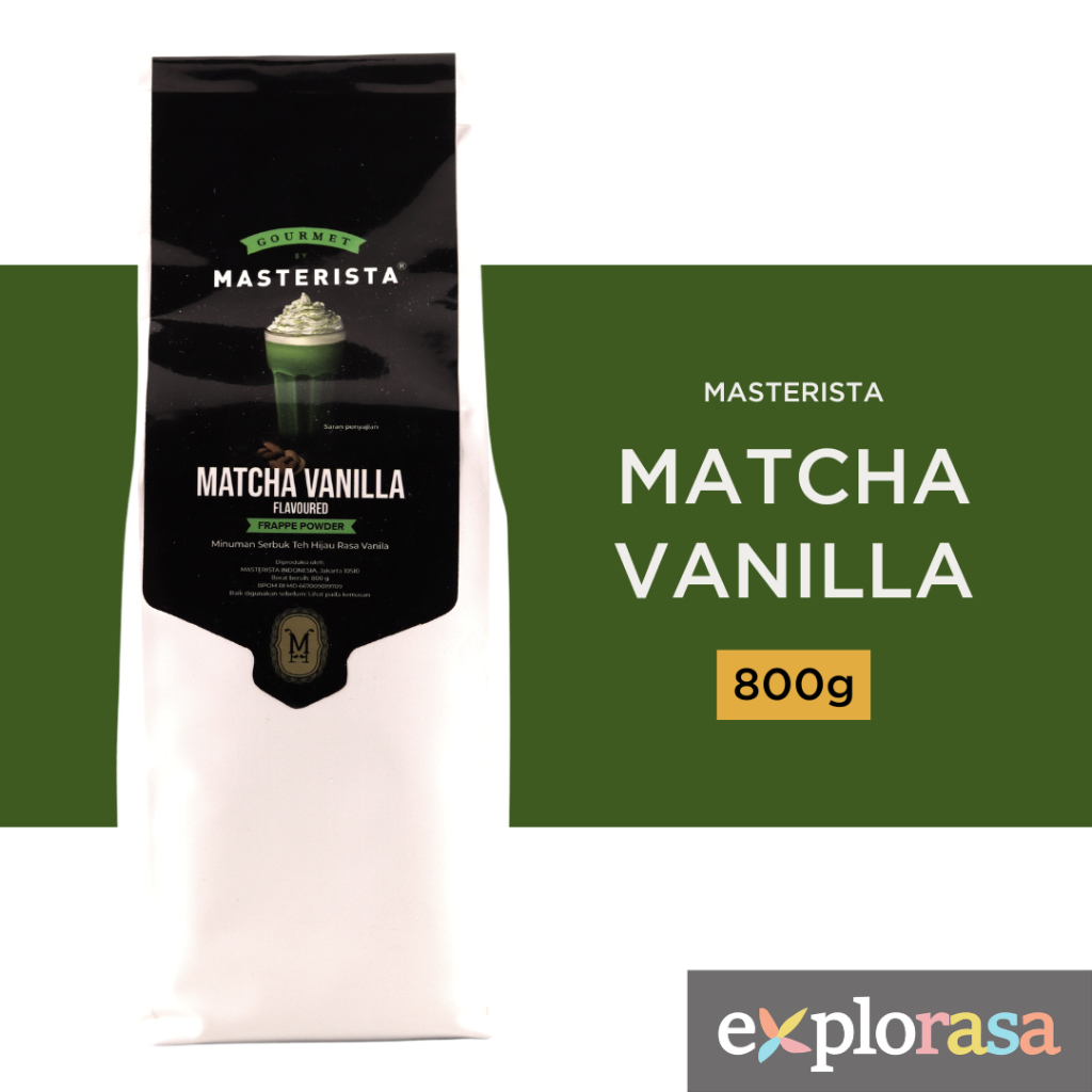 Jual Bubuk Minuman Masterista - Matcha Vanilla 800gr | Shopee Indonesia