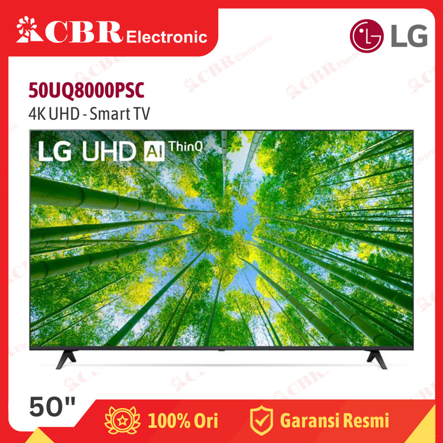 Jual TV LG 50 Inch LED TV 50UQ8000PSC (4K UHD - Smart TV) | Shopee ...
