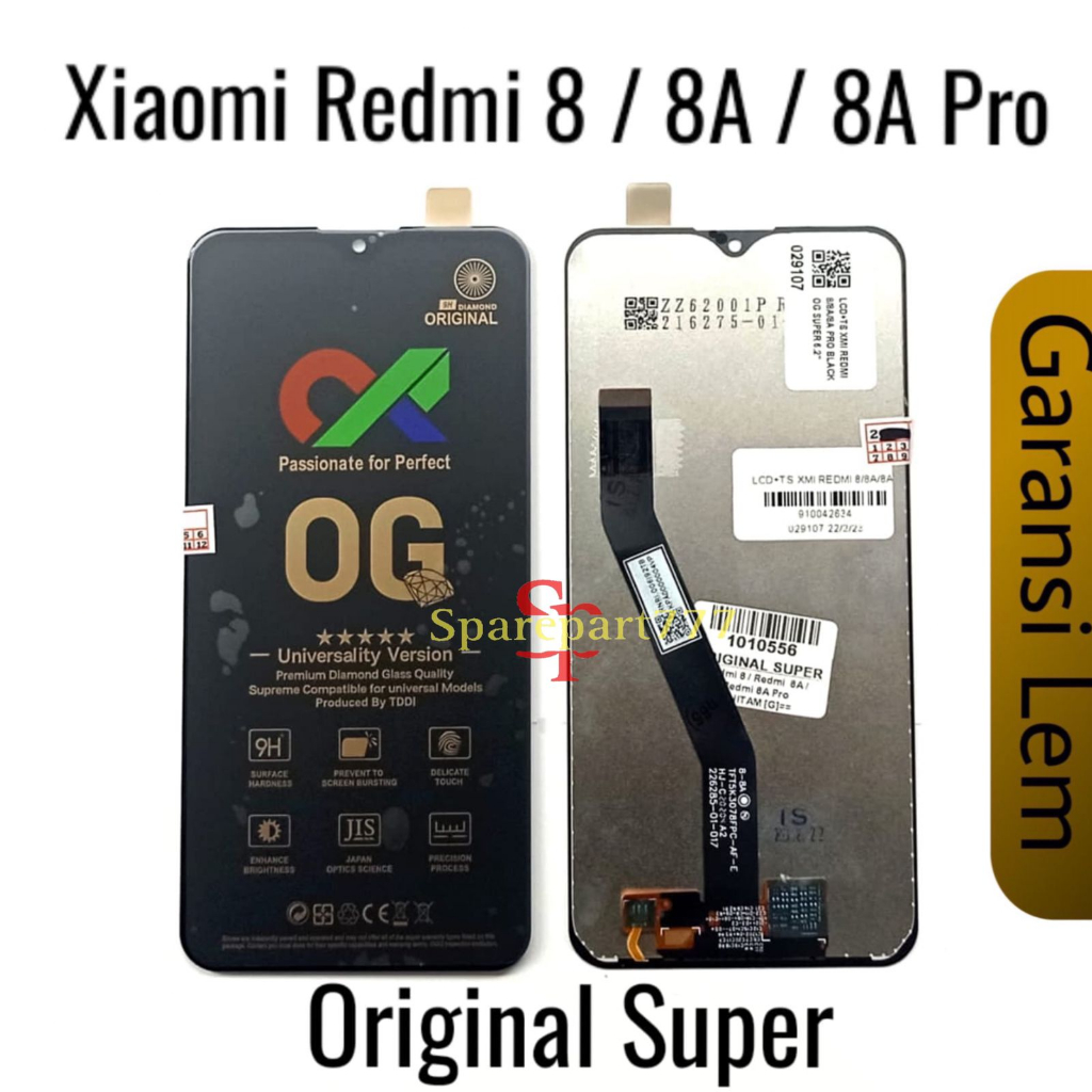 Jual Original Super OG - LCD Touchscreen Fullset Xiaomi Redmi 8 8A / 8A ...