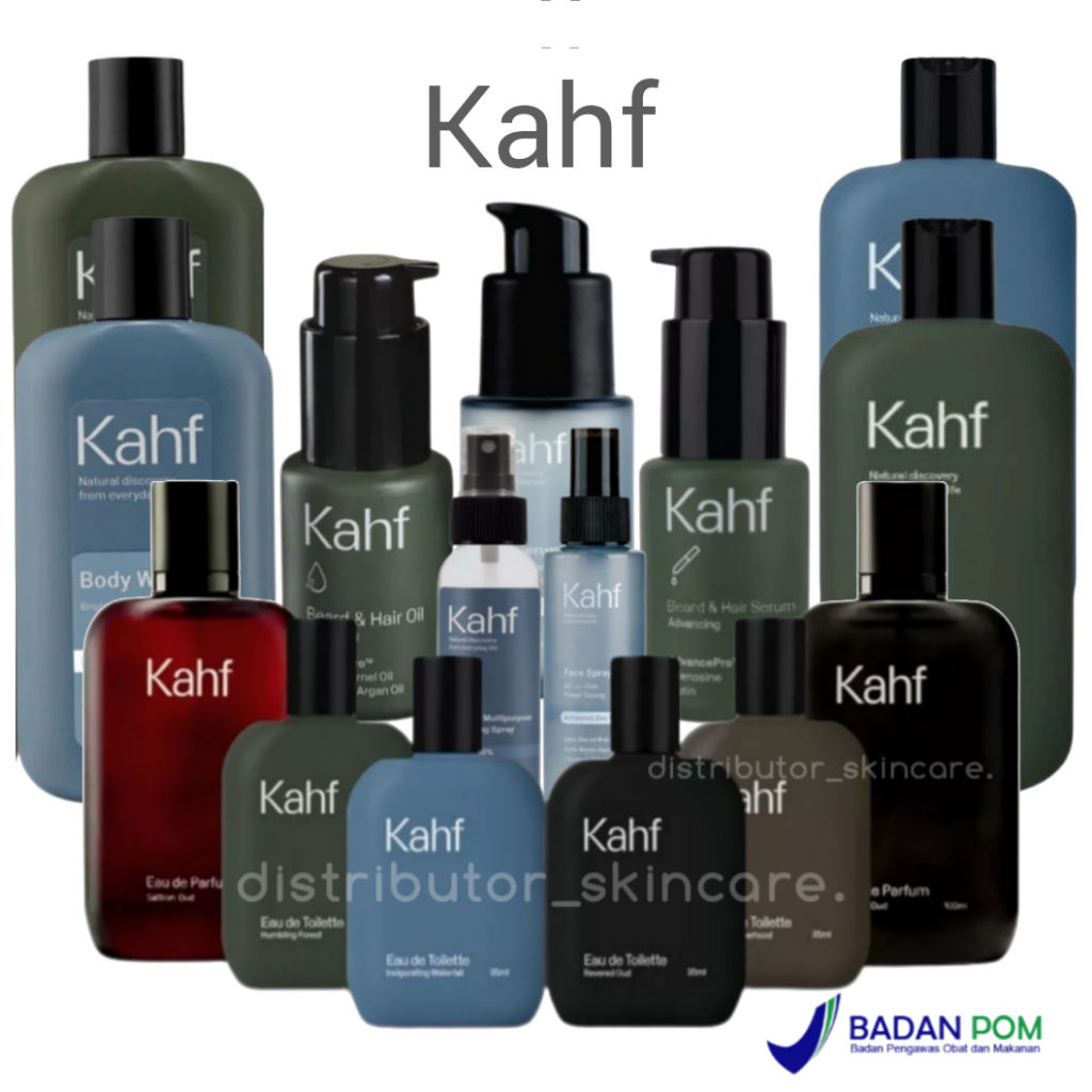 Jual Kahf Advance Face Care Full Set Bundling / KAHF Skincare Cowok ...