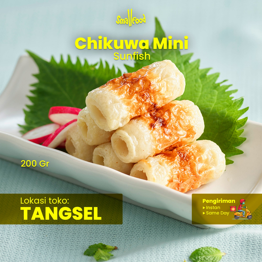 Jual Sunfish Chikuwa 200gr / Chikuwa Mini / Smallfood Frozen Food ...
