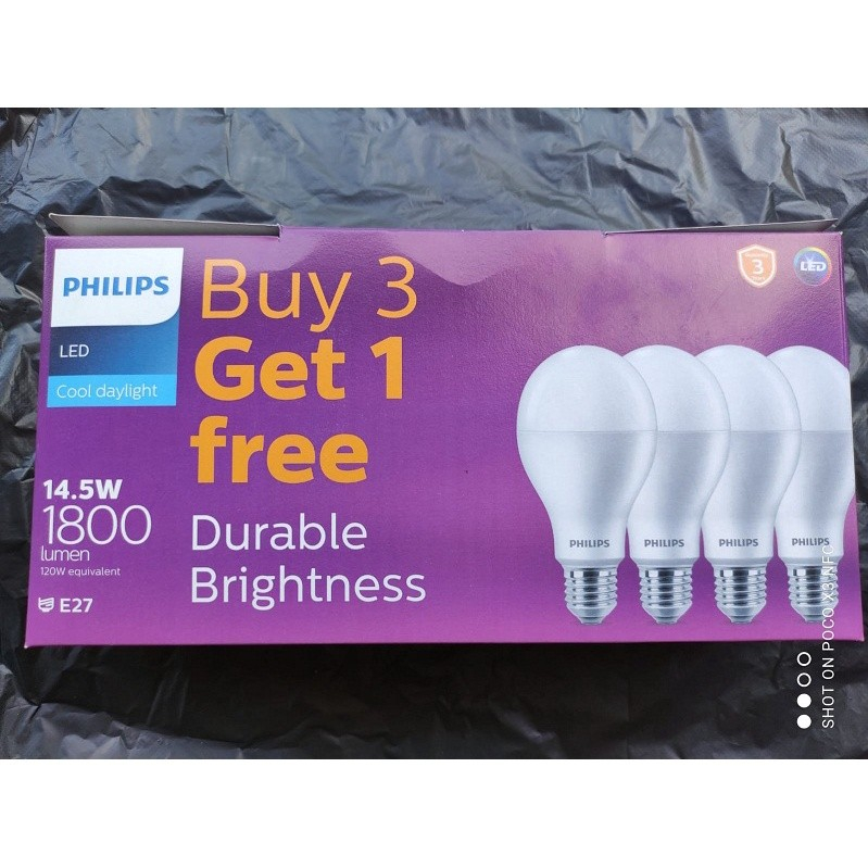 Jual PHILIPS LED PAKET 14,5WATT 14,5 Watt PACK 14,5W Philips pack 14,5 ...