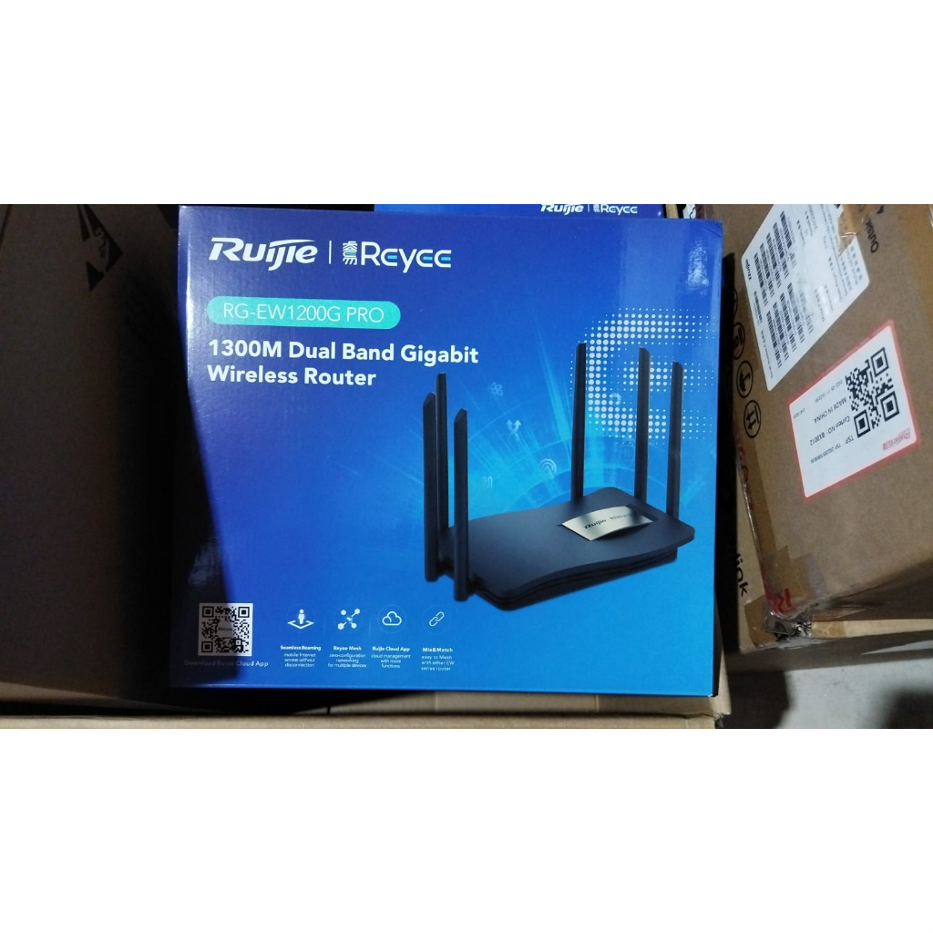 Jual Ruijie RG-EW1200G Pro Dual band gigabit wireless router | Shopee ...