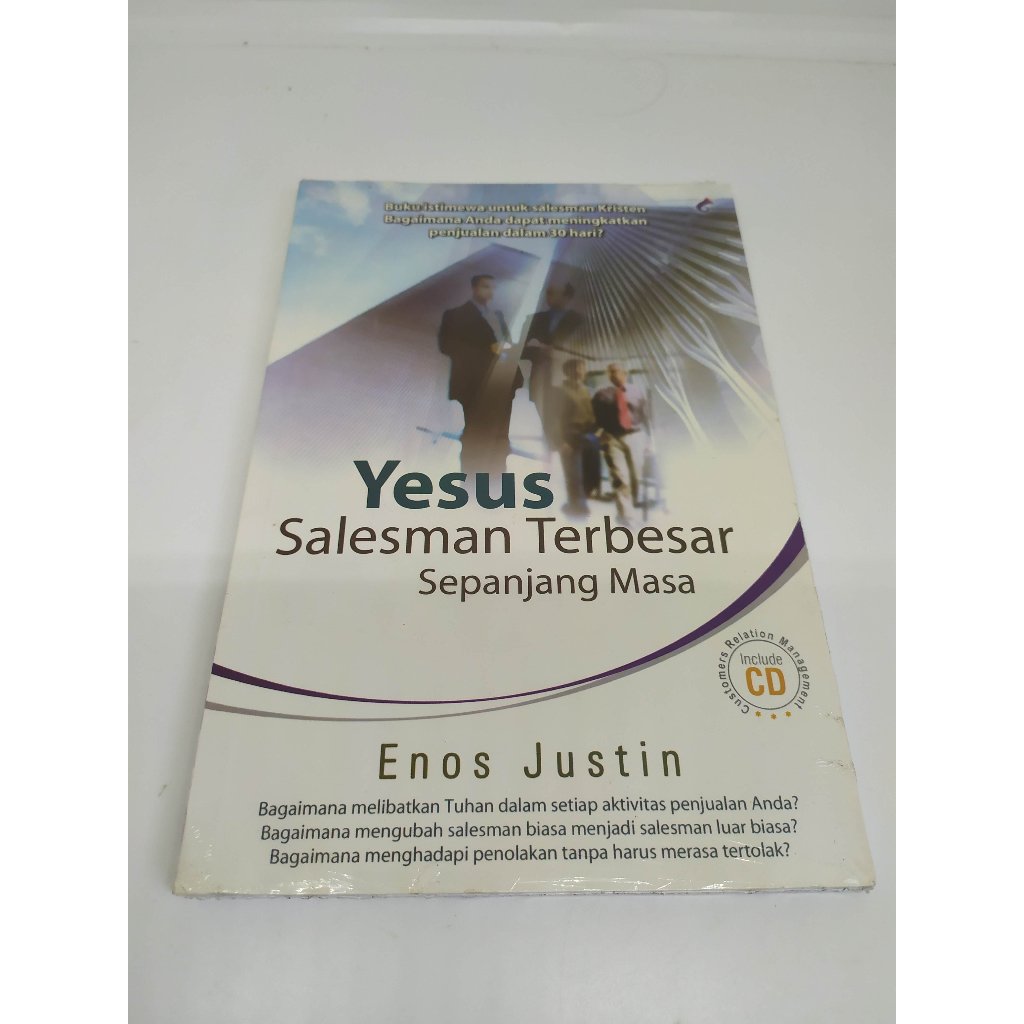 Jual Yesus Salesman Terbesar Sepanjang Masa By Enos Justin | Shopee ...