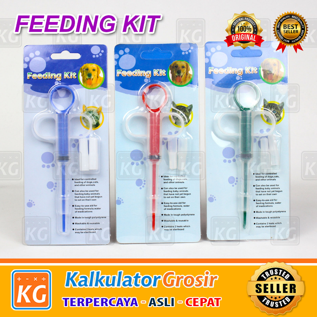 Jual Feeding Kit Pelontar Pil / Pelontar Obat Hewan / Alat Pelontar ...