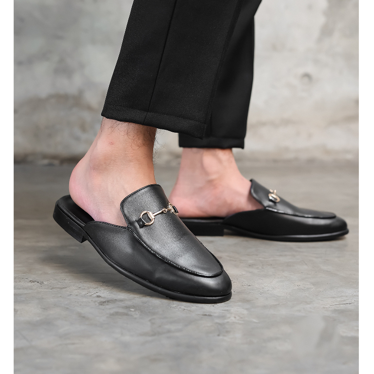 Jual Benitz Milan Casual Men Loafer Mules Sepatu Sandal Selop Pria ...