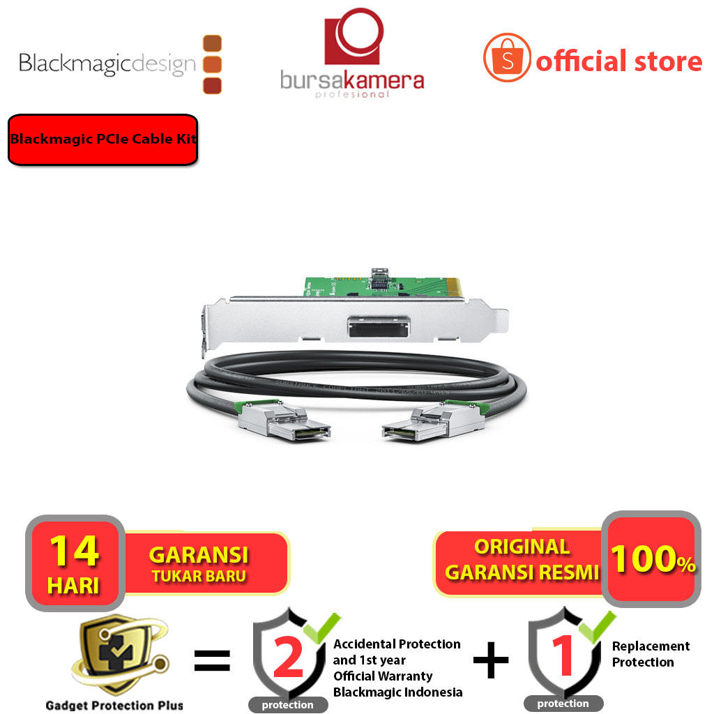 Jual Blackmagic Design PCIe Cable Kit for UltraStudio 4K Extreme | Shopee Indonesia