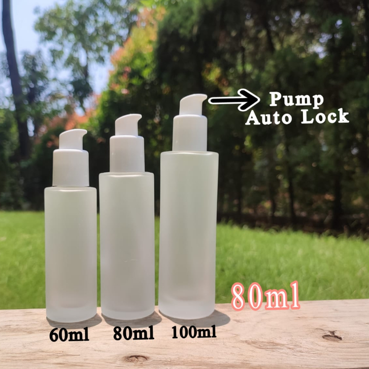 Jual Botol Serum Pump 80ml Botol Skin Care Pumping Pompa Cream Lotion ...
