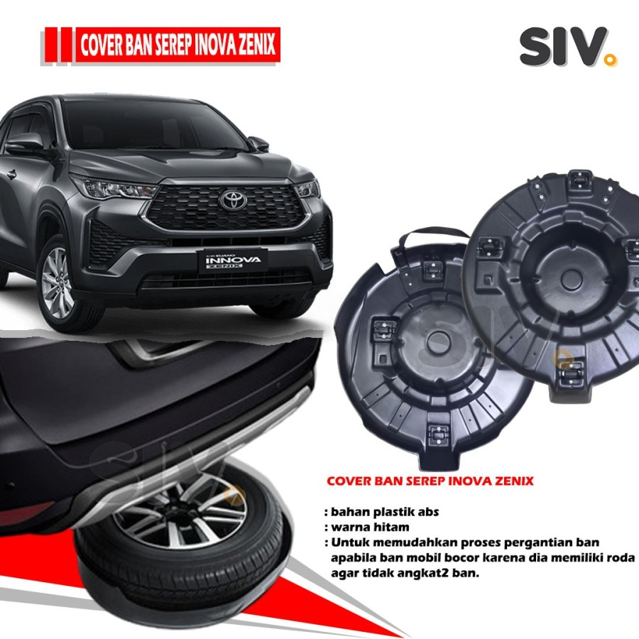 Jual COVER BAN SEREP TUTUP BAN COVER INNOVA ZENIX ALL TIPE | Shopee ...