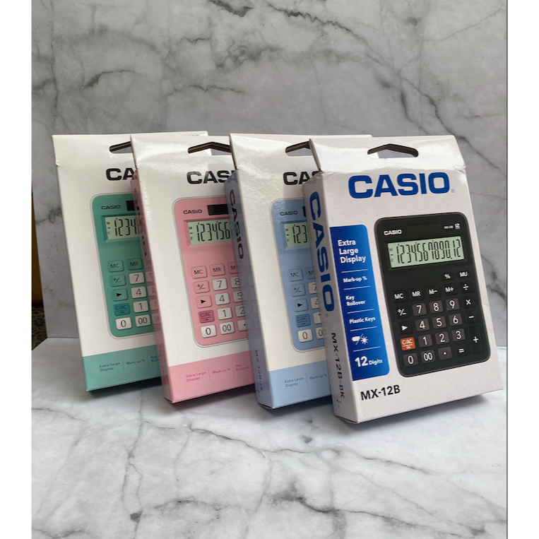 Jual Calculator CASIO MX-12 | ORIGINAL | Perlengkapan Kantor | Shopee ...