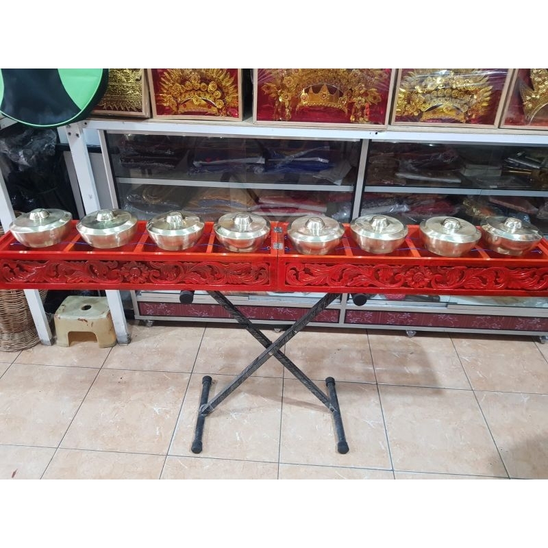 Jual talempong saiyo set8 + stand | Shopee Indonesia