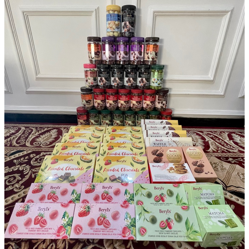 Jual Beryls Freeze Dried Strawberry / Coklat Beryls / Coklat Halal ...