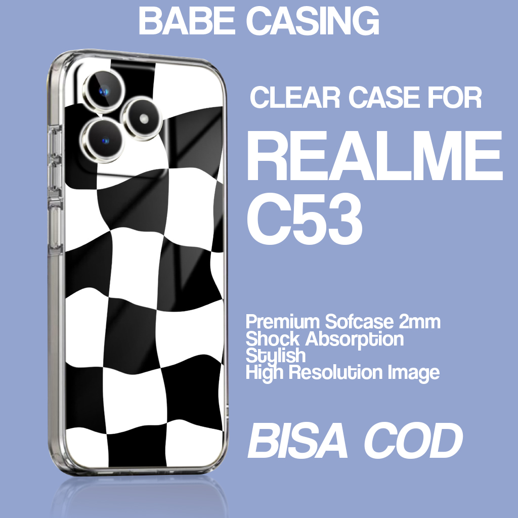 Jual Case Realme C53 Casing Realme C53 Kotak Softcase Bening Clear Case ...