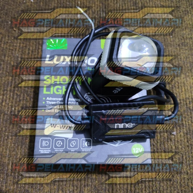 Jual Lampu Tembak Luximos LED R1 3 Mode | Shopee Indonesia