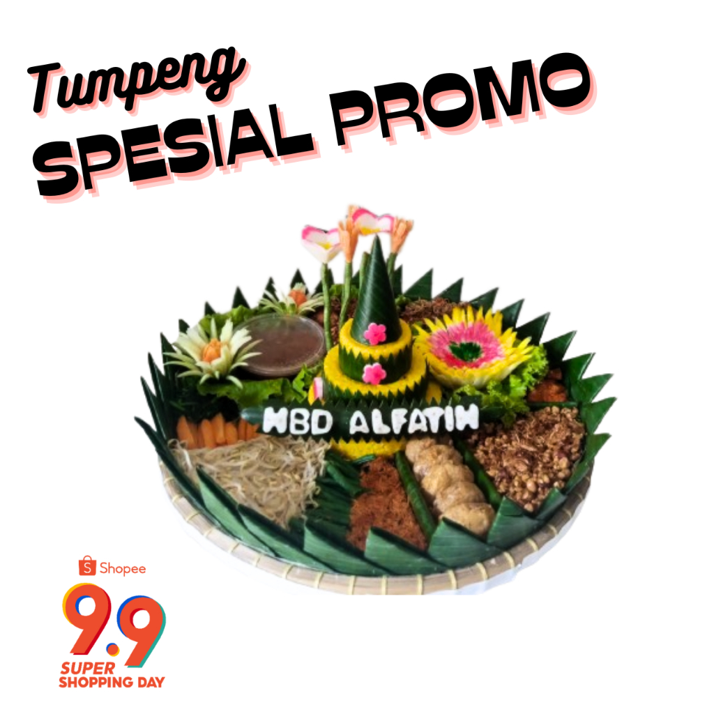 Jual NASI TUMPENG NASI KUNING AYAM BAKAR/GORENG PORSI10 | Shopee Indonesia