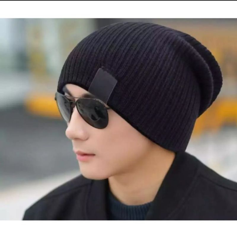 Jual Topi Kupluk Pria Beanie Hat Dewasa Rajut Wanita Murah | Beanie Hat ...