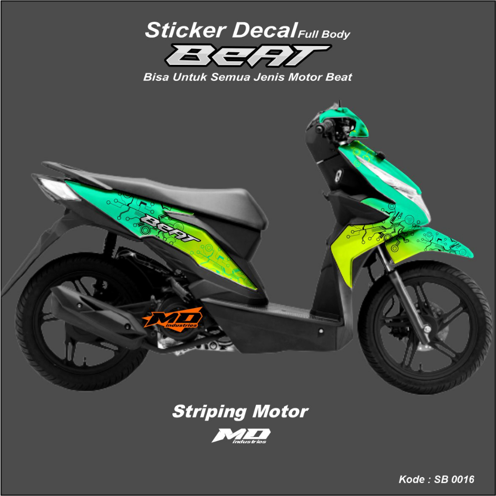 Jual Decal Beat Street Full Body / Esp / Fi / Pop - Beat Karbu - Custom ...