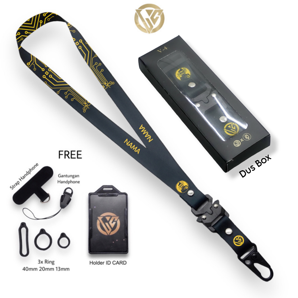 Jual Lanyard Craft Custom Nama Special Edition Circuit Board V2 ...