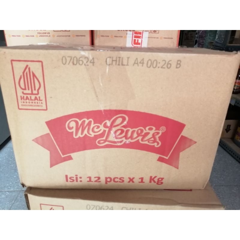 Jual Mc lewis saus sambal 1kgx12 | Shopee Indonesia
