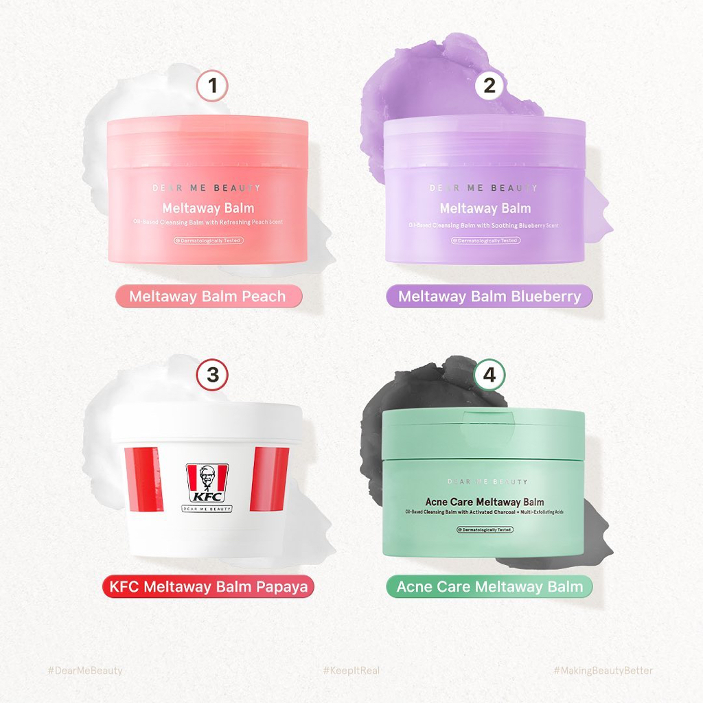 Jual Dear Me Beauty 30 Seconds Meltaway Cleansing Balm | blueberry ...