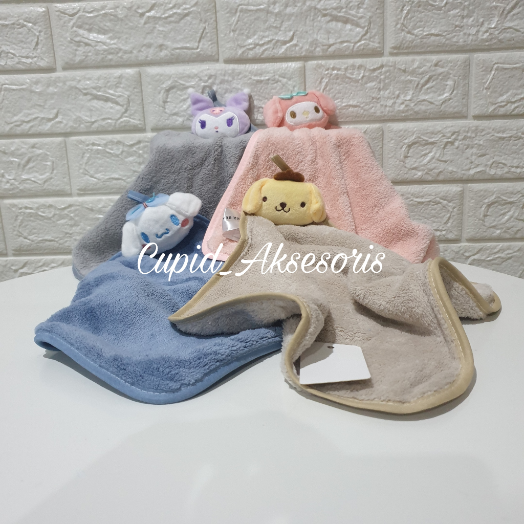 Jual LAP TANGAN / HANDUK TANGAN / HAND TOWEL / SERBET TANGAN SANRIO ...