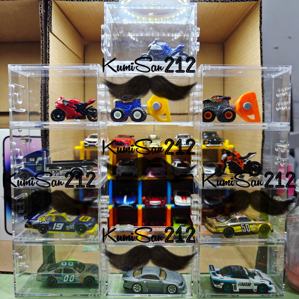 Jual Acrylic Box Display Kotak Mika Susun Lego Case Diecast Hot Wheels ...