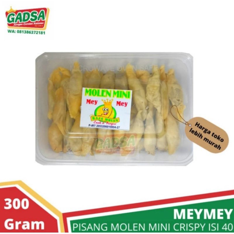 Jual Pisang Molen Mini Crispy isi 40 | Shopee Indonesia