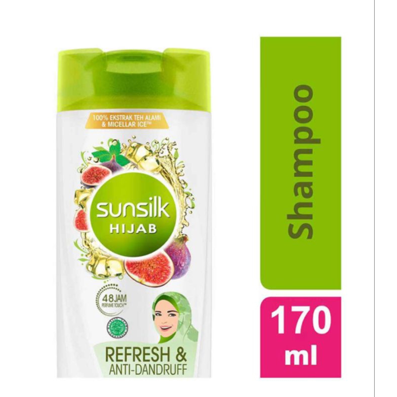 Jual Sunsilk Shampoo Hijab Refresh Anti Dandruff 160ML | Shopee Indonesia