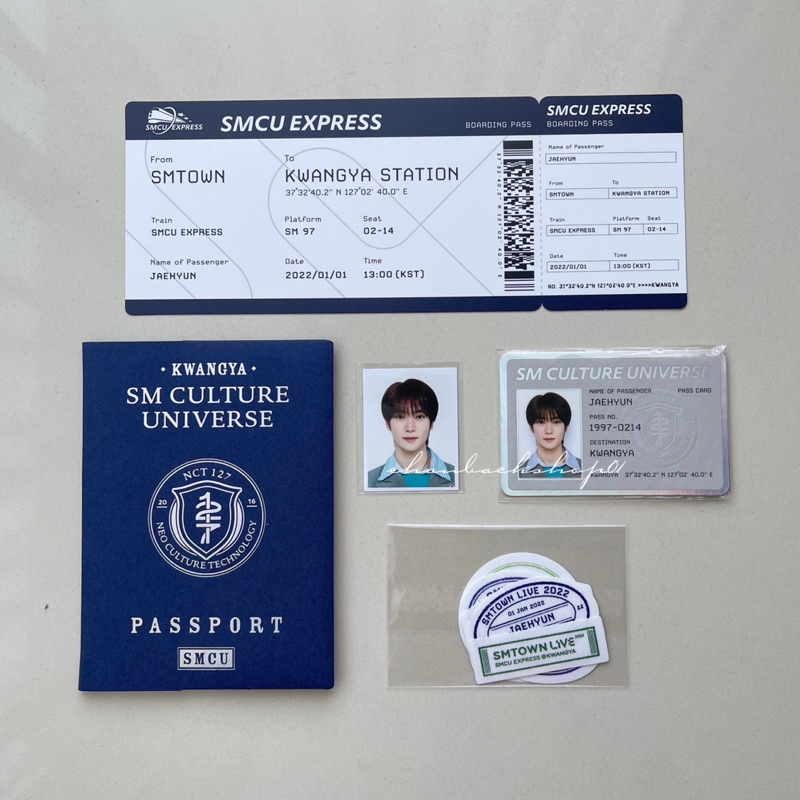 Jual SMTOWN SMCU JAEHYUN PASSPORT KWANGYA | Shopee Indonesia