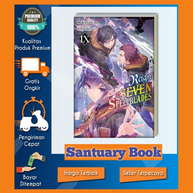 Jual Reign Of The Seven Spell Blade (Light Novel) Best Seller | Shopee ...