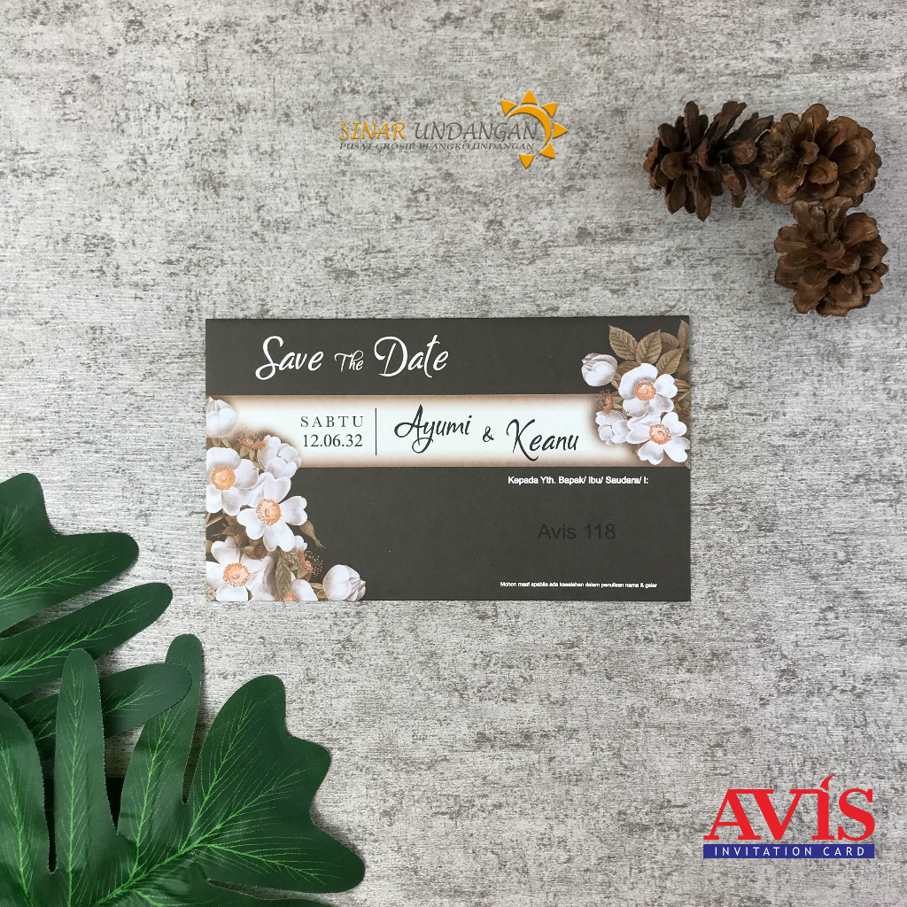 Jual Blangko Undangan Pernikahan Avis 118 Murah | Undangan Pernikahan ...