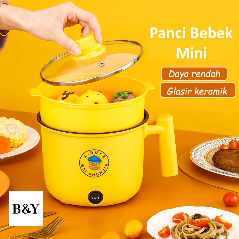 Jual Panci Listrik Mini / Panci Listrik dengan Kukusan / Stainless Anti ...