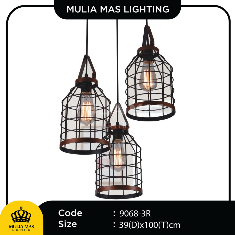 Jual Lampu Gantung Model Iglo Bolong Art Deco Hias Ruang Tamu 9068 ...