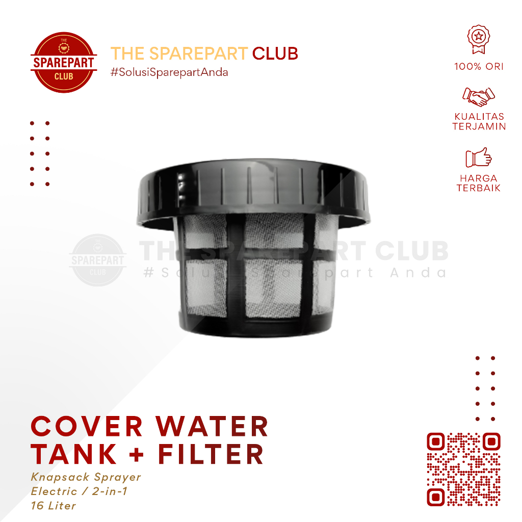 Jual Penutup Air Set Tangki Semprot Hama 16L Sprayer Water Tank Cover ...