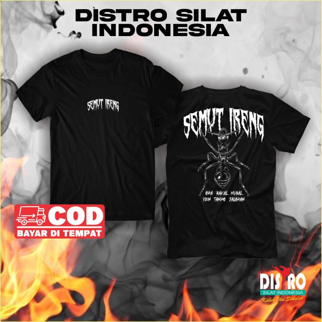 Jual Kaos Semut Ireng PSHT 1922 Desain Terbaru Ora Mubal Tanpo Jalaran ...