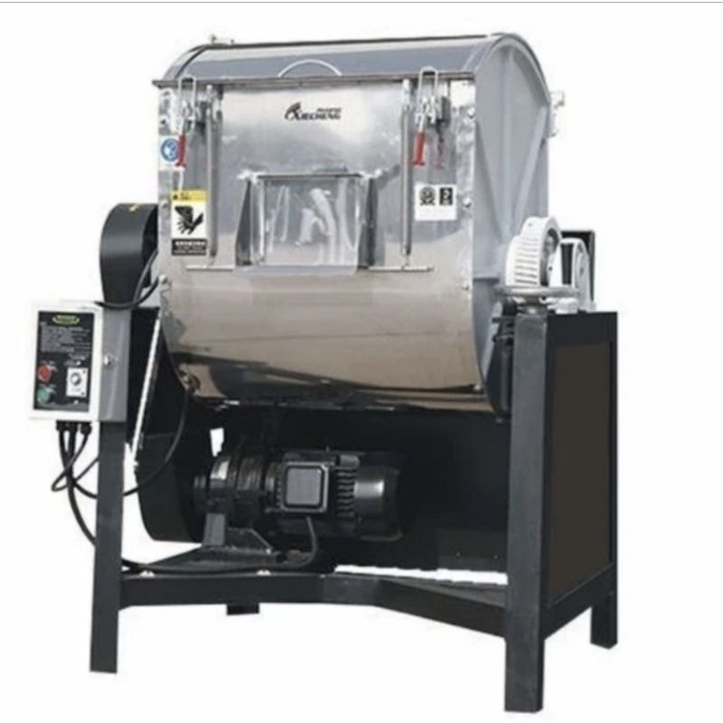 Jual Mixer Horizontal 200kg 200 Kg pencampur biji powder listrik 3p ...