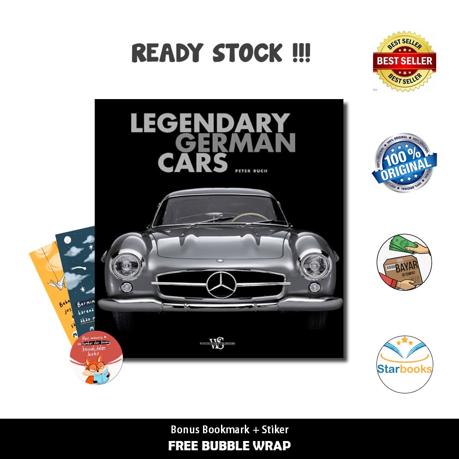 Jual BUKU LEGENDARY GERMAN CARS (BUKU IMPORT) | Shopee Indonesia