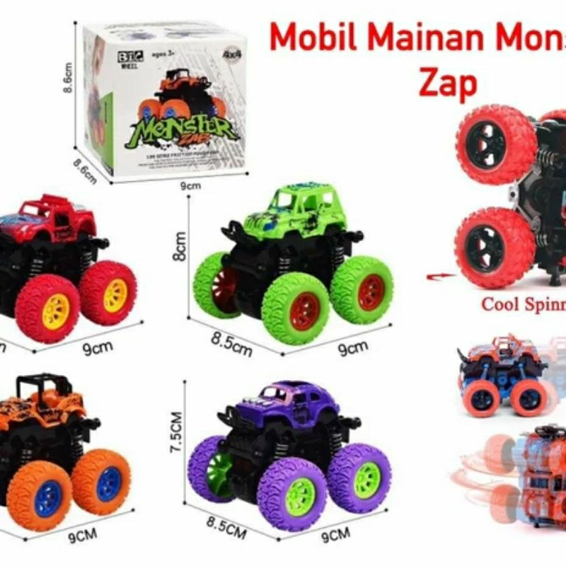 Jual MAINAN ANAK MOBIL MONSTER | Shopee Indonesia