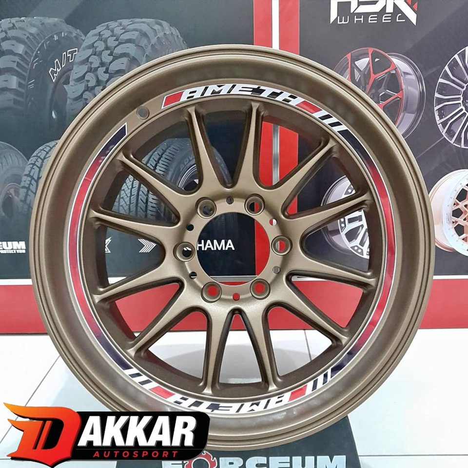 Jual velg mobil fortuner hr ameth ring 18 untuk pajero hilux strada triton ranger dll | Shopee ...