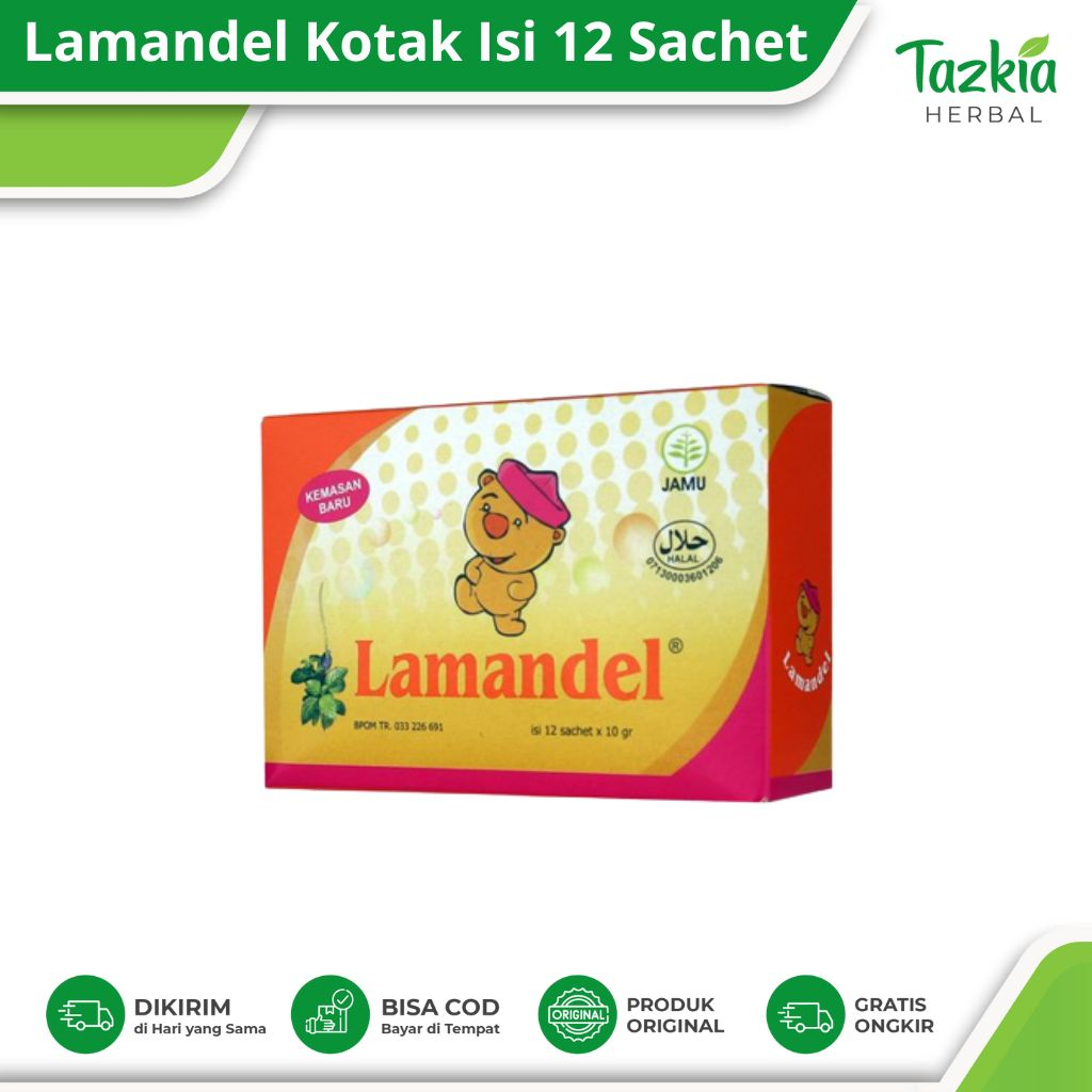 Jual Lamandel Obat Amandel Anak & Dewasa Aman di Konsumsi Kemasan Kotak ...