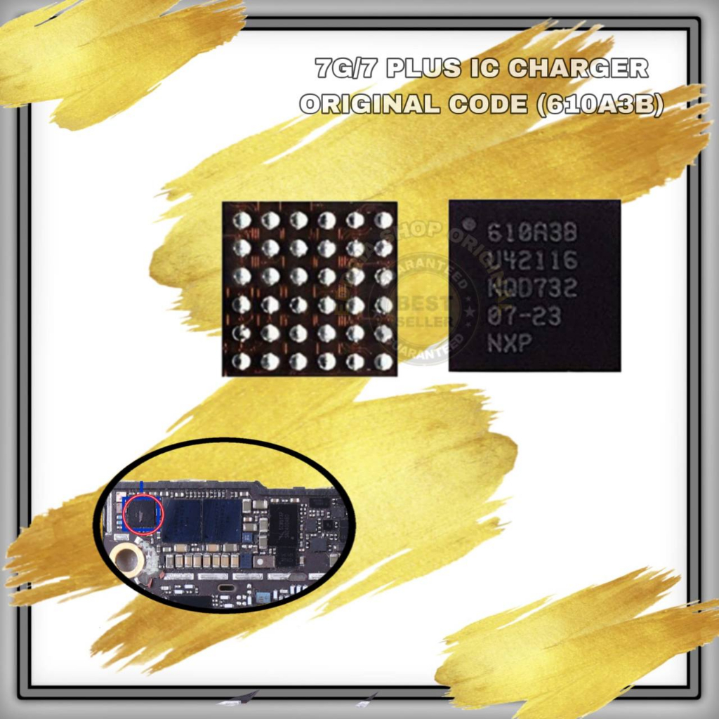 Jual IC CHARGING/CHARGER 7G/7 PLUS ORIGINAL BARU CODE (610A3B/1610A3B) | Shopee Indonesia