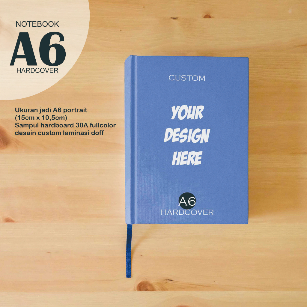 Jual NOTEBOOK CUSTOM A6 | Shopee Indonesia