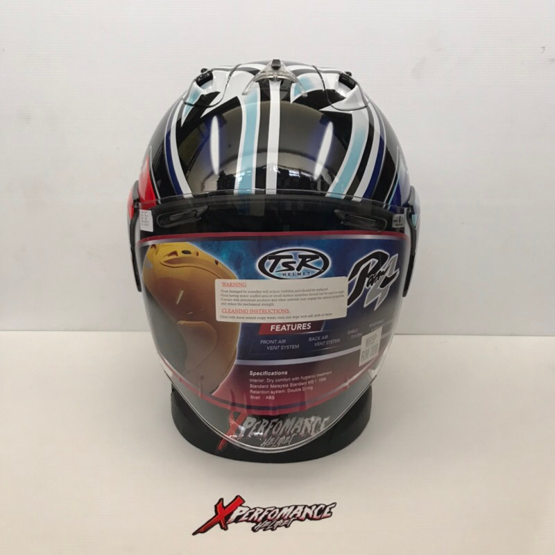 Jual HELM TSR RAM 4 NAKANO SHURIKEN SILVER | Shopee Indonesia