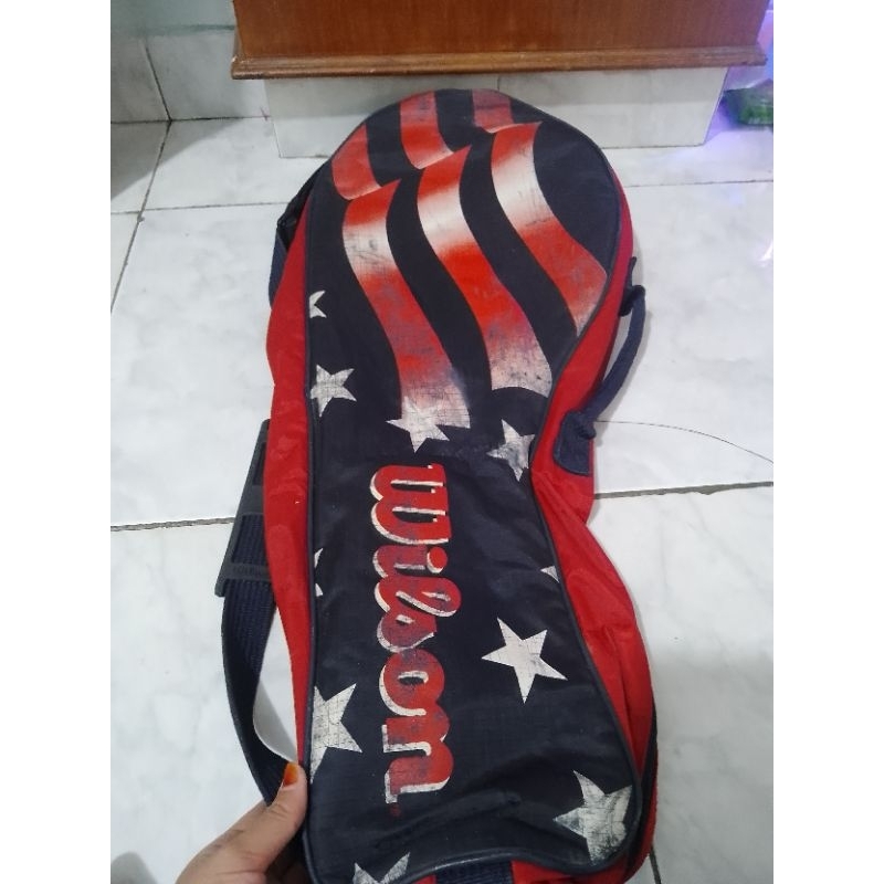 Jual Tas raket tenis Wilson dewasa tennis vintage jadul good | Shopee ...